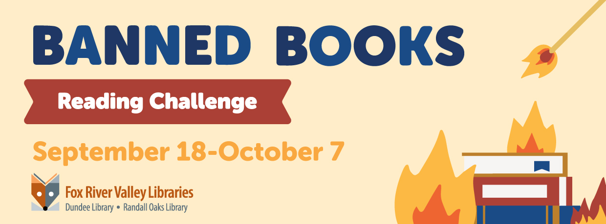Banned Books Reading Challenge | Fox River Valley Public Library